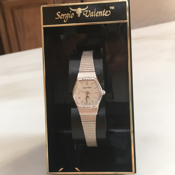 Sergio Valente | Accessories | Nwt Vintage Sergio Valenti Ladies Watch ...
